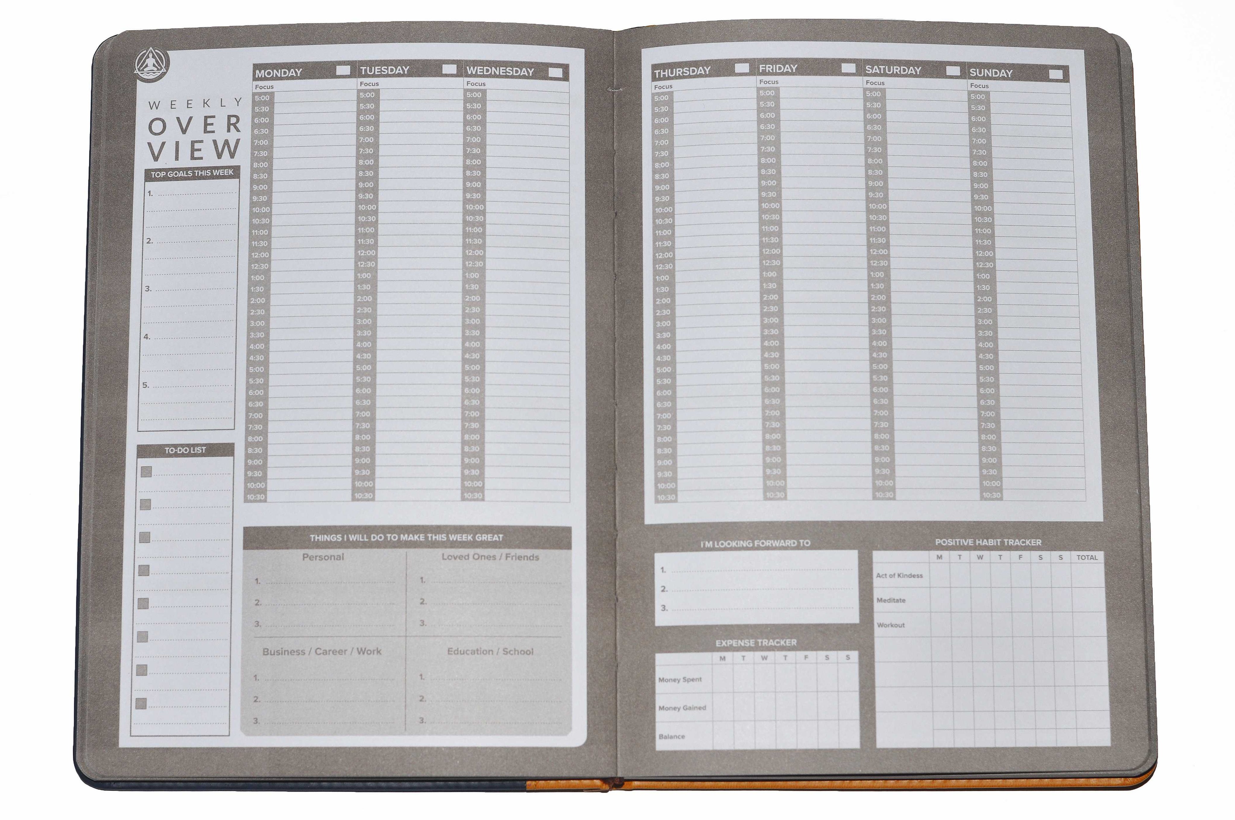 Best Productivity Planners Books Online | Transcending Waves Planner ...